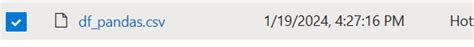 How To Save A Pandas Dataframe As A Csv File In Azure Blob Storage From Azure Ml Notebook