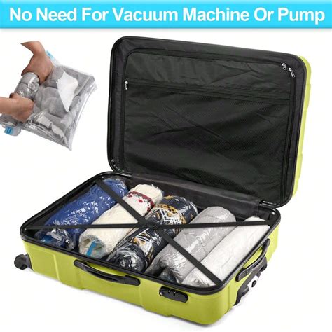 Travel Space Saver Bags Reusable Vacuum Travel Storage Bag Saves 75