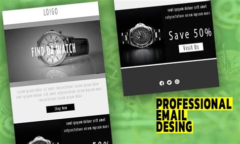 Design A Professional Responsive Html Email Template By Afrikservices