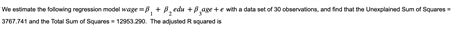 Solved We Estimate The Following Regression Model Chegg