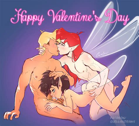 Rule 34 Ambiguous Penetration Bisexual Blonde Hair Brown Hair Crysta English Text Fairy