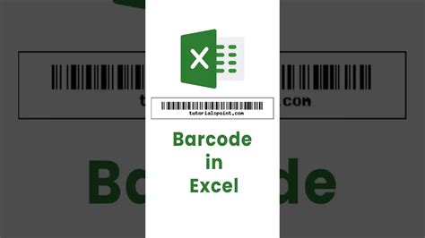 How To Use Barcodes In Excel In 2 Steps Barcode Shortcut Trick Shorts Exceltricks Youtube