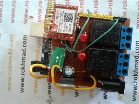 Kontrol Relay Dengan Sim 800l Dan Arduino Uno Smd ~ Blog Edukasi