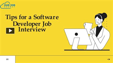 Ppt Tips For A Software Developer Job Interview Powerpoint