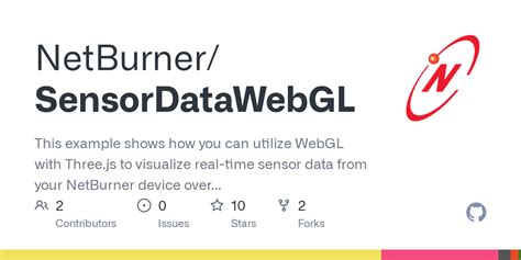 Github Netburnersensordatawebgl This Example Shows How You Can