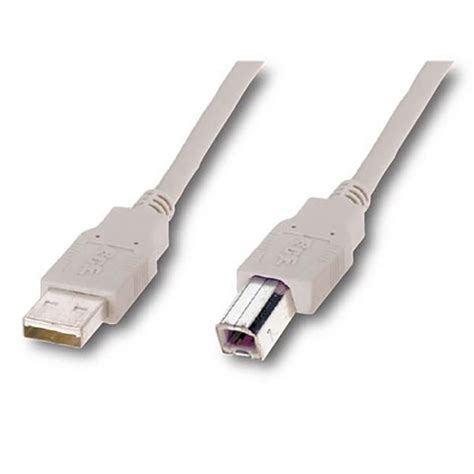 Кабель для принтера Atcom Usb Am Usb Bm 0 8 м Белый купить по цене 86 грн в Киеве и