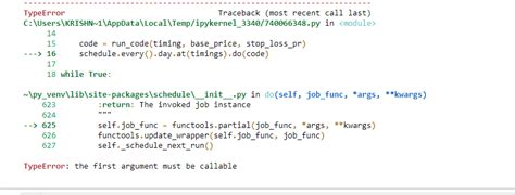 Python Error The First Argument Must Be Callable I Get This Error While Using Function