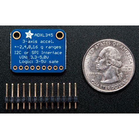 Adafruit Triple Axis Accelerometer Breakout Boards Rapid Online
