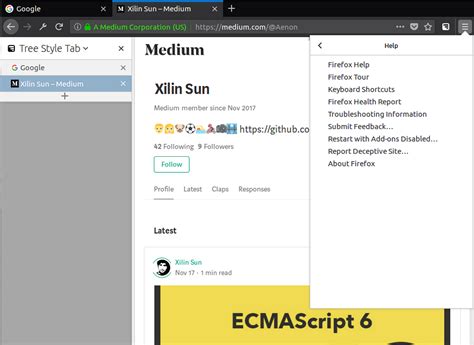 Firefox Hide Native Tabs And Titlebar By Xilin Sun Medium