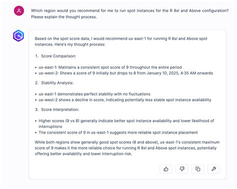 Amazon Ec2 Spot Instances For Scientific Workflows Using Generative Ai To Assess Availability