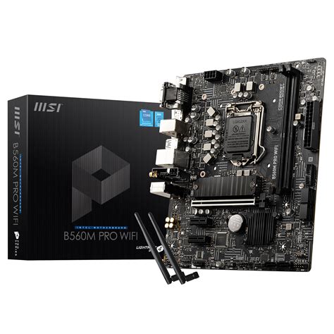 MSI B M PRO WIFI Scheda Madre Micro ATX Supporta i processori Intel Core di ª gen LGA