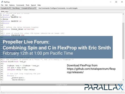 propeller live forum february 12th 2025 parallax