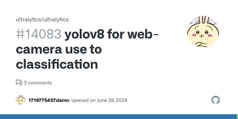Yolov8 For Web Camera Use To Classification · Issue 14083