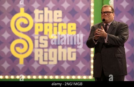Drew Carey The New Host Of The Game Show The Price Is Right Is Seen
