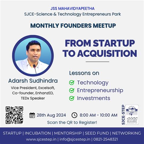 sjce science and technology entrepreneurs park step on linkedin 🎉 hey