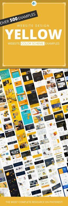 Web Design Inspiration Discover 50 Yellow And Purple Web Design