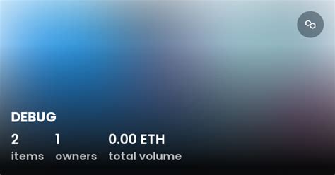 Debug Collection Opensea