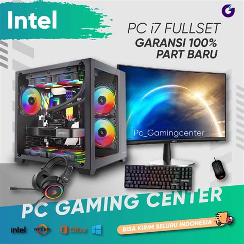 Jual Pc Gaming Fullset I Ram Gb Ssd Gb Vga Gb Komputer Rakitan Lengkap Shopee Indonesia
