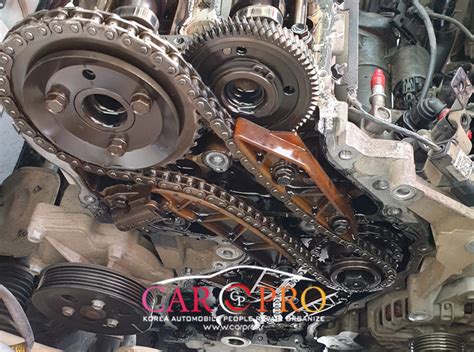 스포티지r 주행 중 타이밍체인 끊어져 시동꺼짐으로 견인되어 입고 정비갤러리 카프로샵