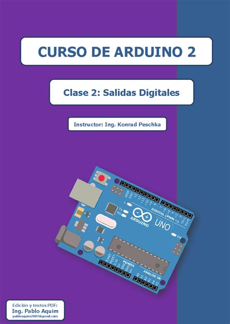 Clase 5 Salidas Digitales Curso De Arduino 2 Clase 2 Salidas Digitales Instructor Ing
