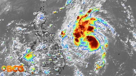 Severe Tropical Storm Marce Has Intensified And Nearing Typhoon Status