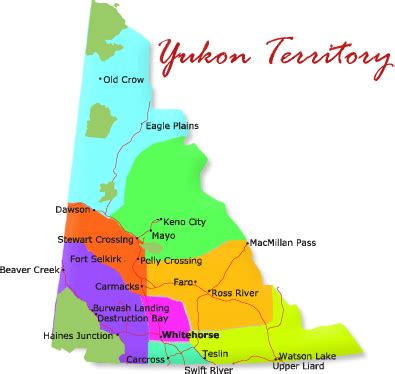 Old Crow Yukon Map