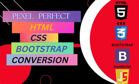 Convert Psd To Htmlfigma To Htmlcss Responsivebootstrap5 By