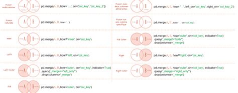 Fusionner Des Dataframes à Laide De La Méthode Merge Pythoniste Fr