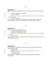 BIO Mastery Excercise Docx Question Boulder Colorado Residents Who Cannot Walk Or