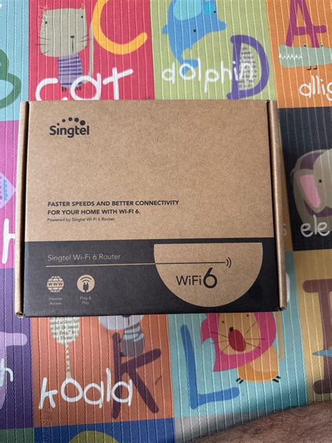 Singtel Wifi 6 Arcadyan Router Computers And Tech Parts And Accessories Networking On Carousell