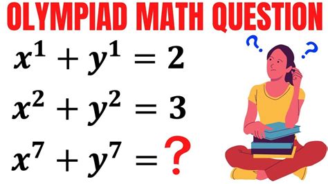 Olympiad Mathematics Solve For X 7 Y 7 Math Olympiad Preparation In 2023 Math Olympiad