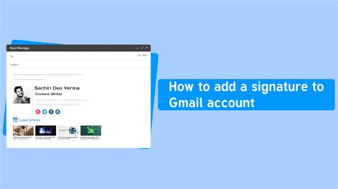 How To Create A Signature Block In Gmail Anyleads