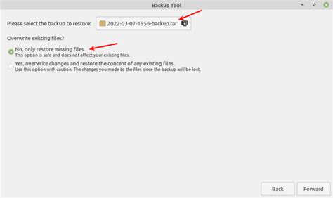 Mintbackup A Simple Backup And Restore Tool For Linux Mint