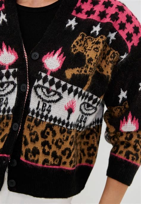 Кардиган J B4 цвет черный Rtlact305501 — купить в интернет магазине Lamoda