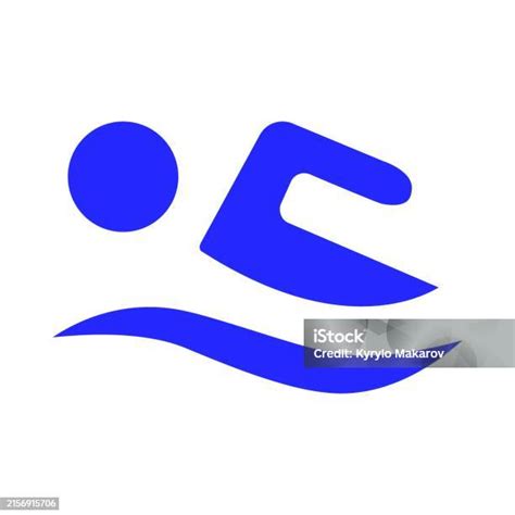 수영 세트 아이콘입니다 수영 수상 스포츠 수중 활동 피트니스 수영장 운동 건강 운동 선수 레크리에이션 수영 스트로크 Swimming Tournament에 대한 스톡 벡터