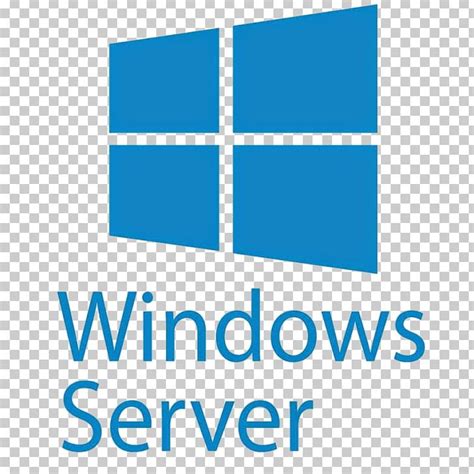 Windows Server R Windows Server Client Access License Png Clipart Angle Area Blue