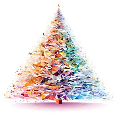 Premium Vector Abstract Christmas Tree