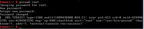 Reset VMware VCenter Root Password