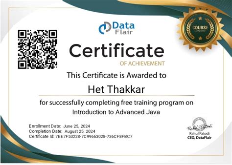 Het Thakkar On Linkedin Java Advancedjava Programming