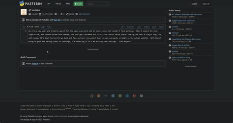 Sharex Not Retaining White Spaces When Uploading To Pastebin Gist Etc