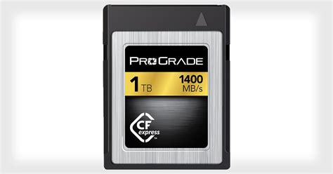 ProGrade Digital Unveils World S First 1TB CFexpress Card PetaPixel