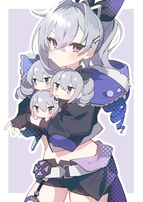Silver Wolf Honkai And More Drawn By Mochizuki Mochi Danbooru