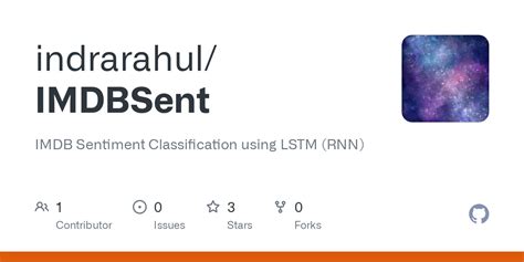 Github Indrarahulimdbsent Imdb Sentiment Classification Using Lstm