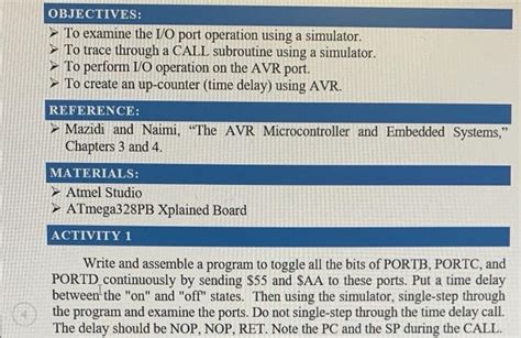 solved complete activity 1 write and assemble a program