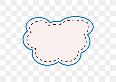 Dialog Box Vector Hd PNG Images Freehand Cartoon Dialog Box Border Element Hand Draw Cartoon