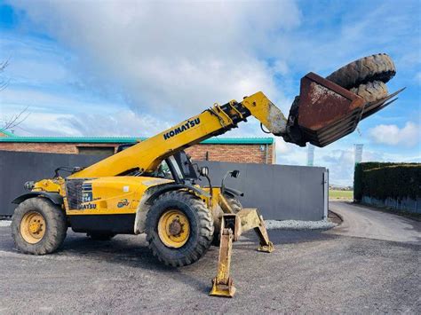 Komatsu Wh714 Turbo 14m Reach Telehandler Video