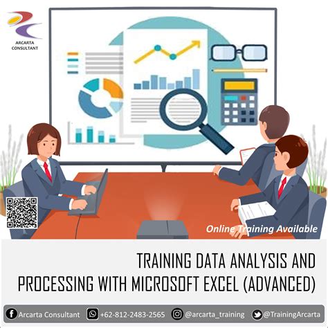 training data analysis and processing with microsoft excel advanced