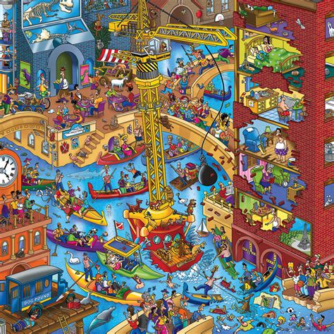 Puzzle Steve Skelton Všetci Psi Musia Byť Na Vodítku 1 000 Dielikov Puzzlemania Sk