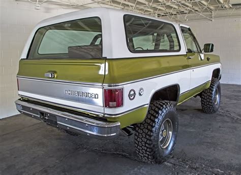 Green And White Chevy Pickup Truck