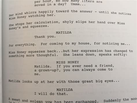 Matilda By Nicholas Kazan And Robin Swicord
